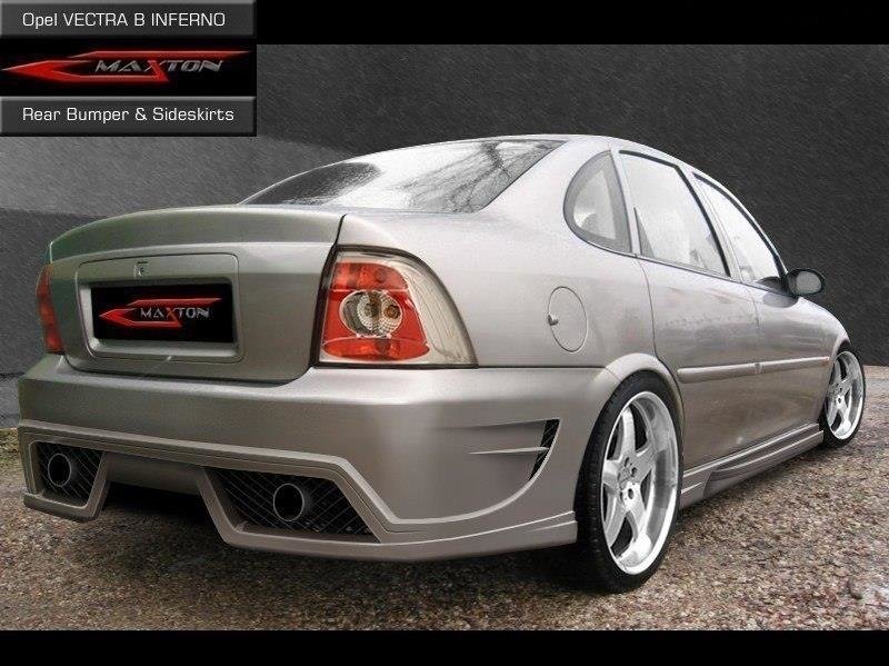 Rear Bumper Inferno Vectra B - Not Primed – Showoff Imports