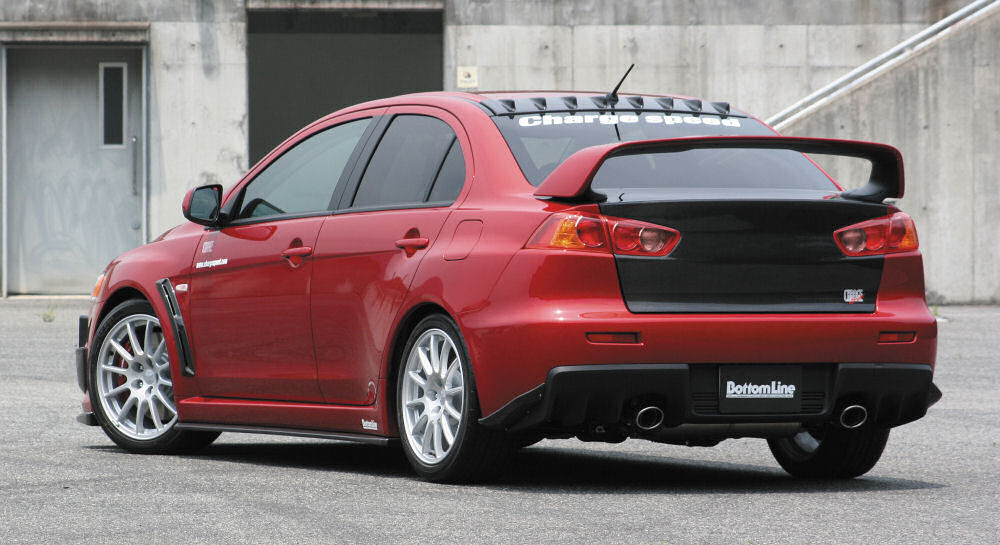 Mitsubishi EVO X Chargespeed Sideskirts Bottomline – Showoff Imports